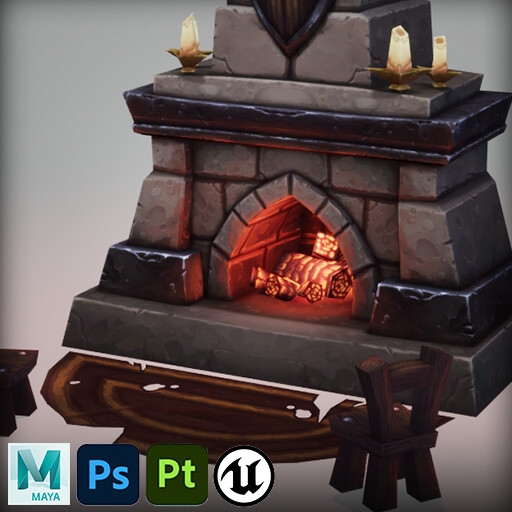 ArtStation - Northrend Hearth