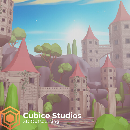 ArtStation - ROBLOX | Fantasy Chateau