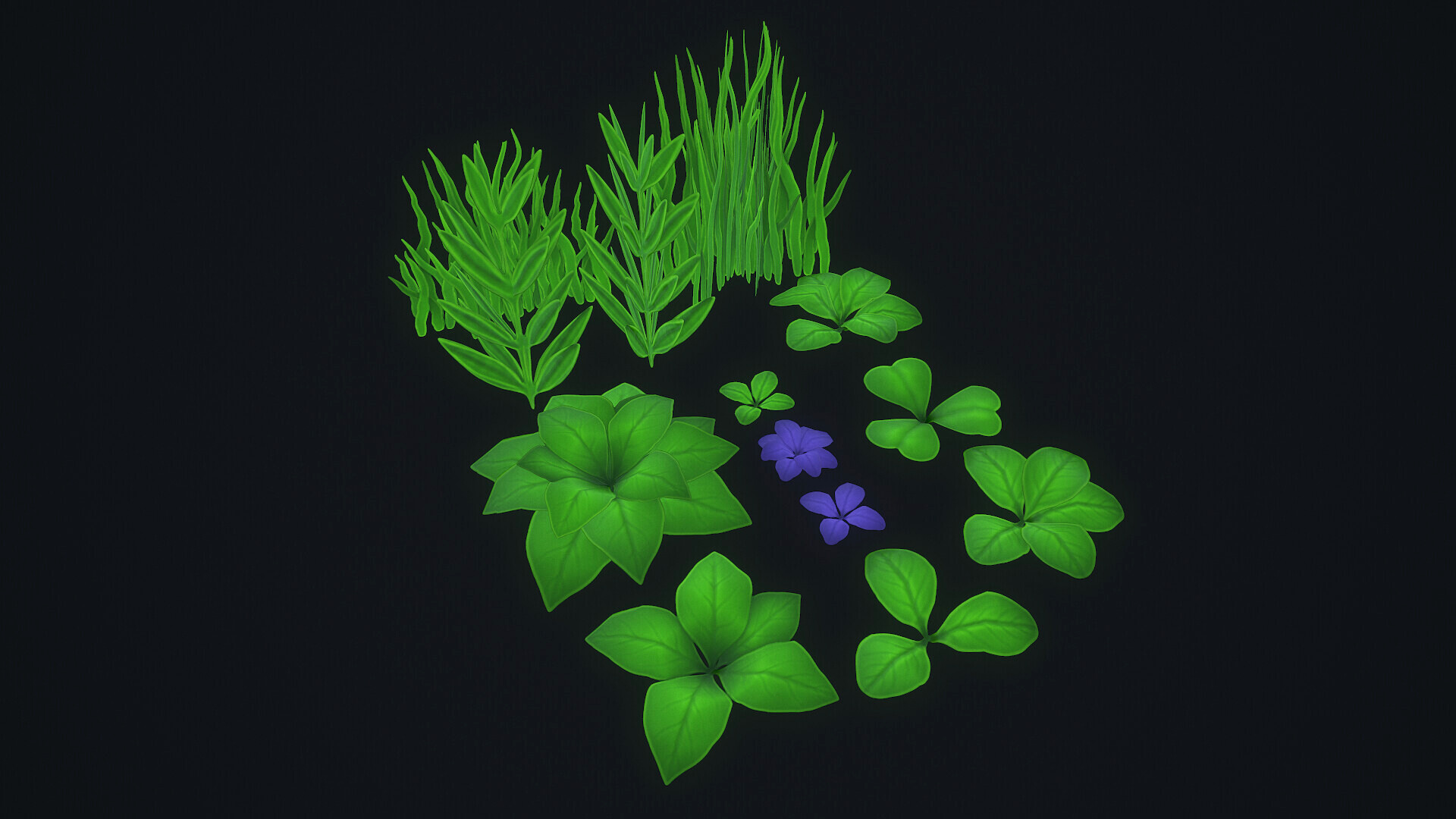 ArtStation - Stylized Plants