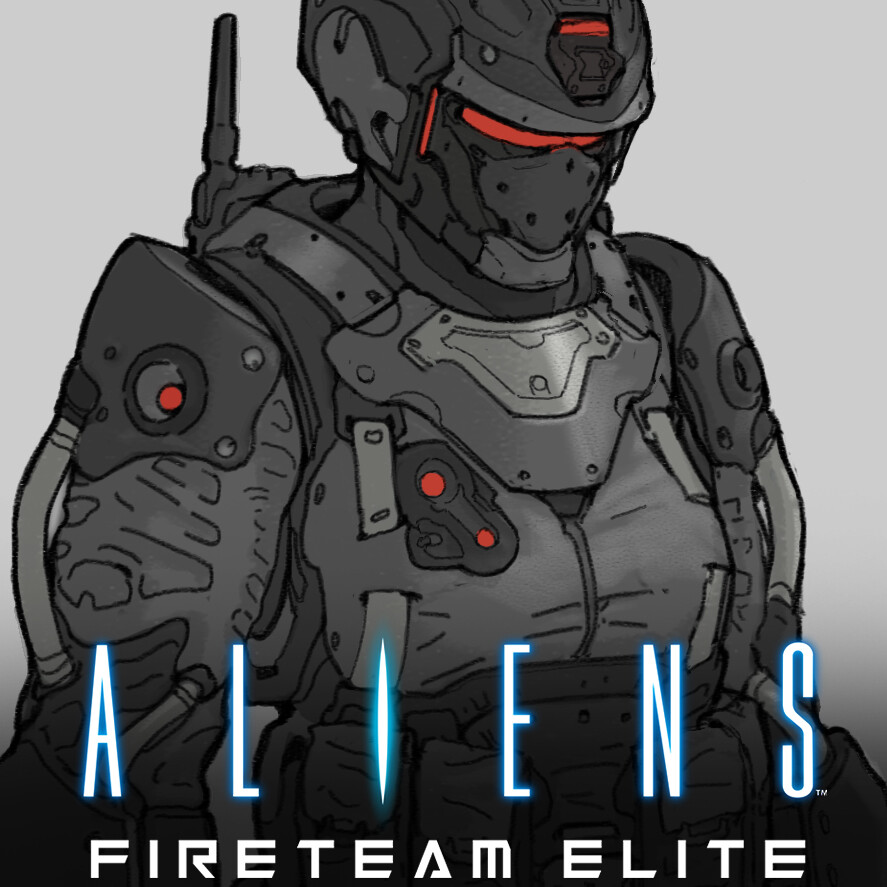 ArtStation - Hyperdyne Enemy Faction Previs 1 - Aliens Fireteam Elite