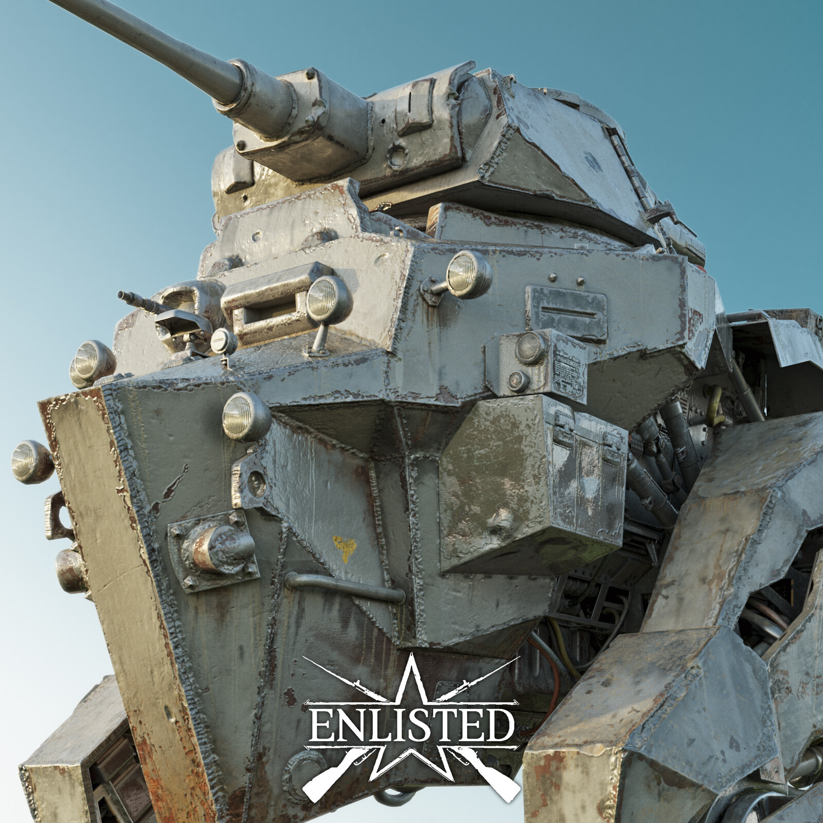 ArtStation - Mech game ready model