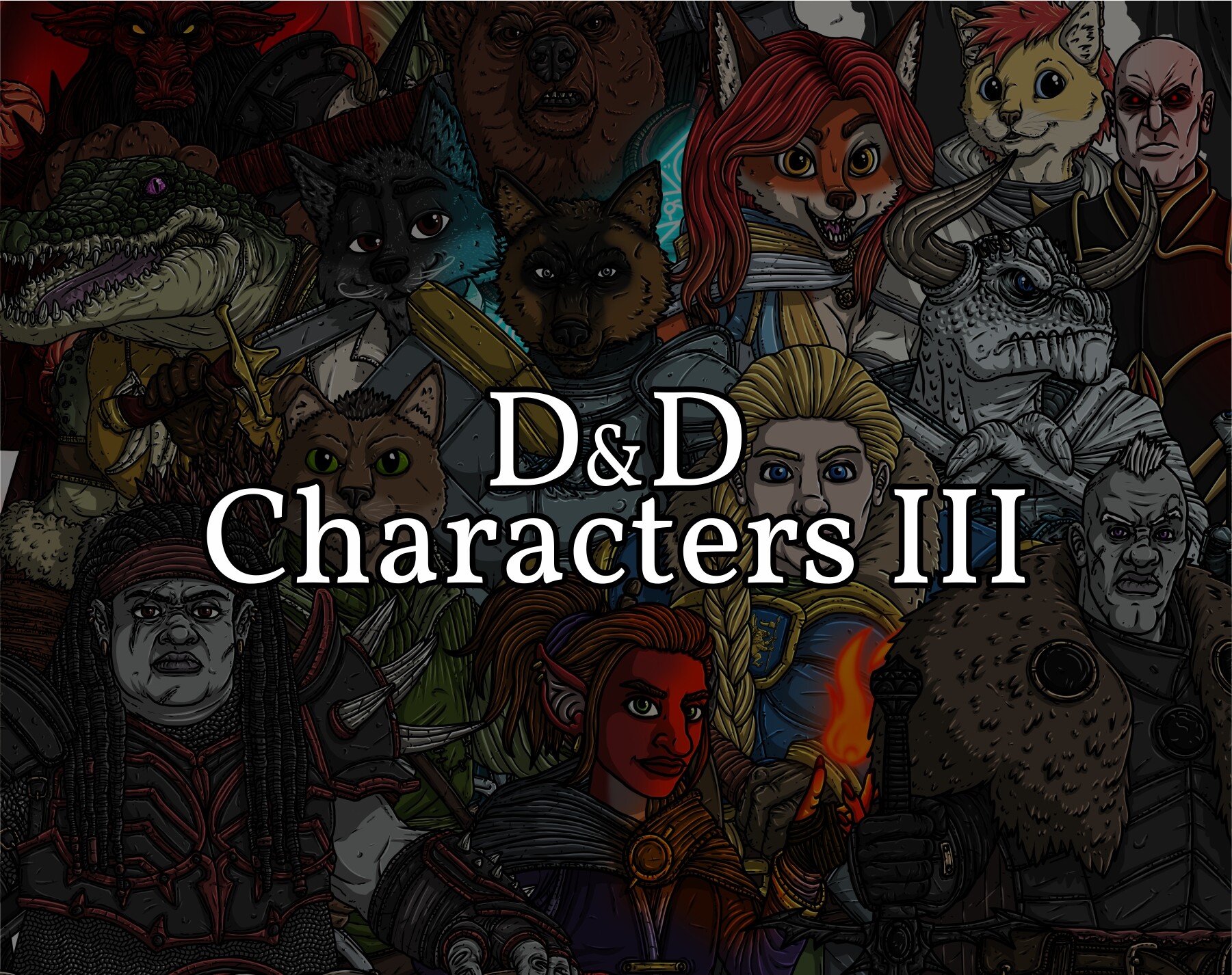 ArtStation - D&D Characters III