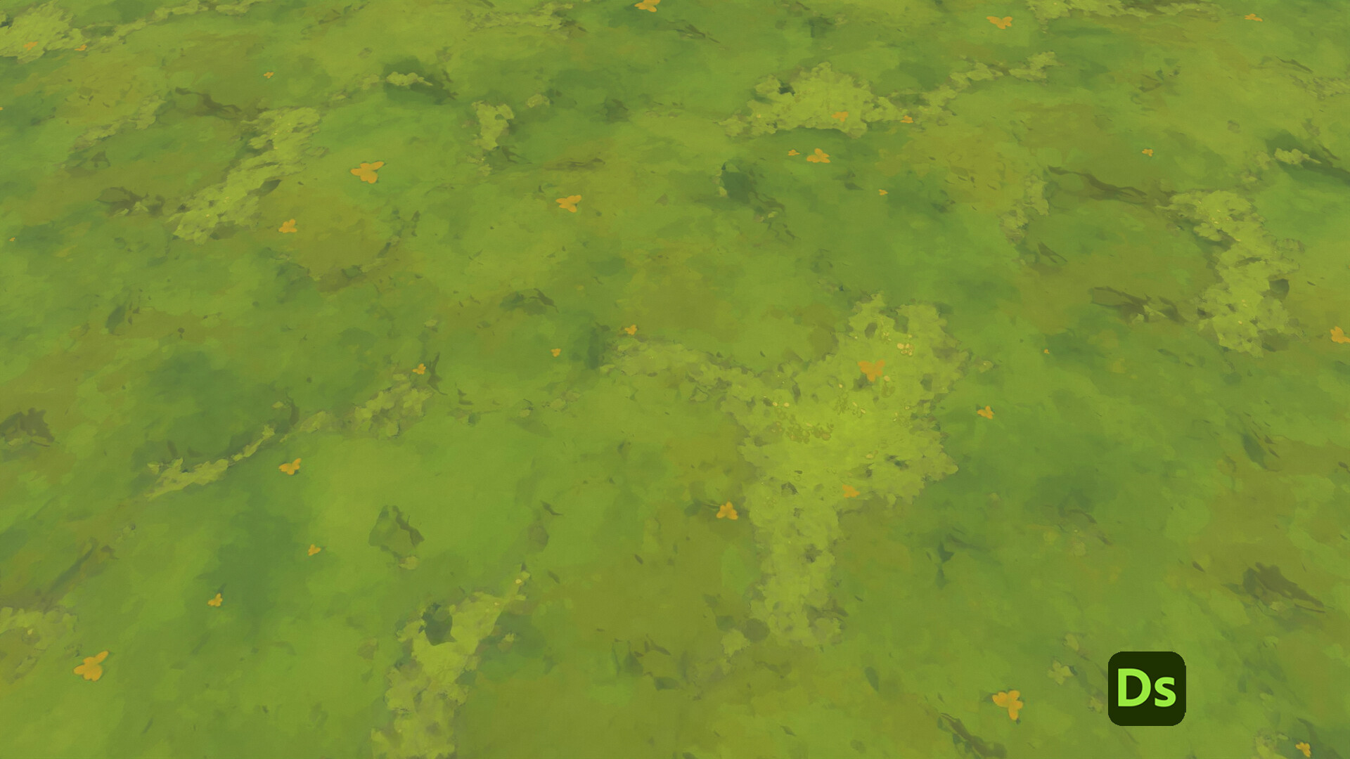 ArtStation - StylizedMoss_SubstanceDesigner