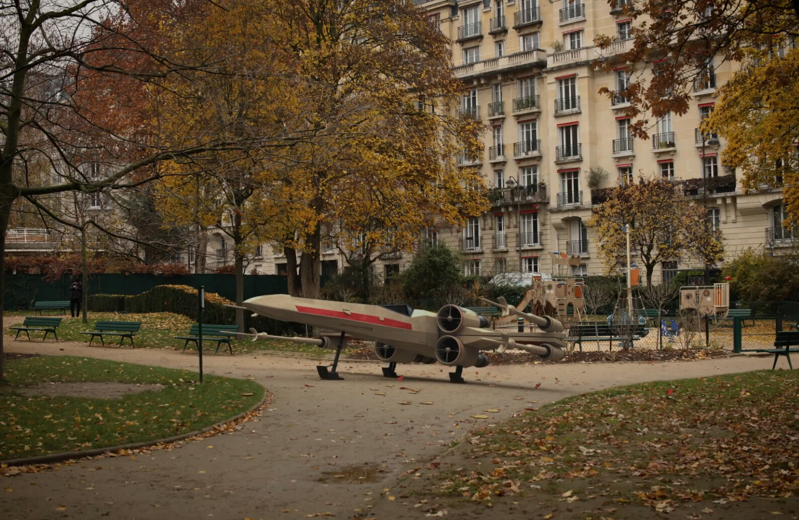 ArtStation - X wing landing