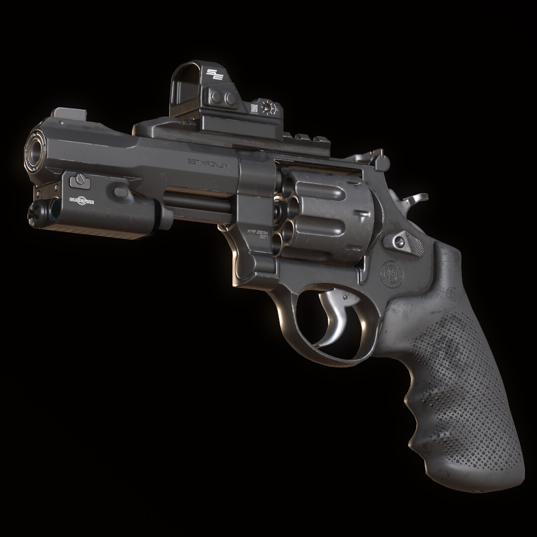 ArtStation - Revolver M&P R8
