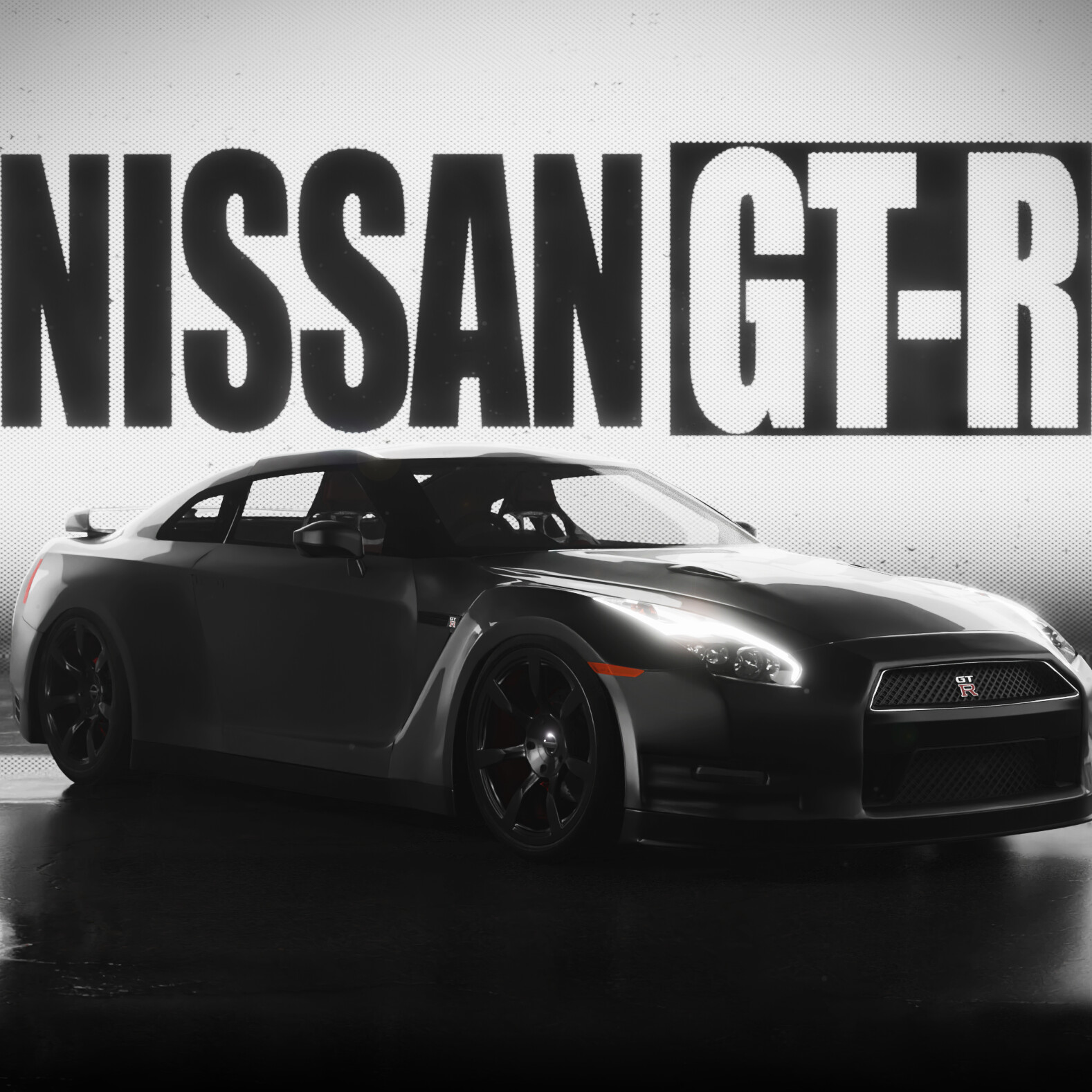 ArtStation - Nissan GT-R (R35) Model & Showcase | Personal Project