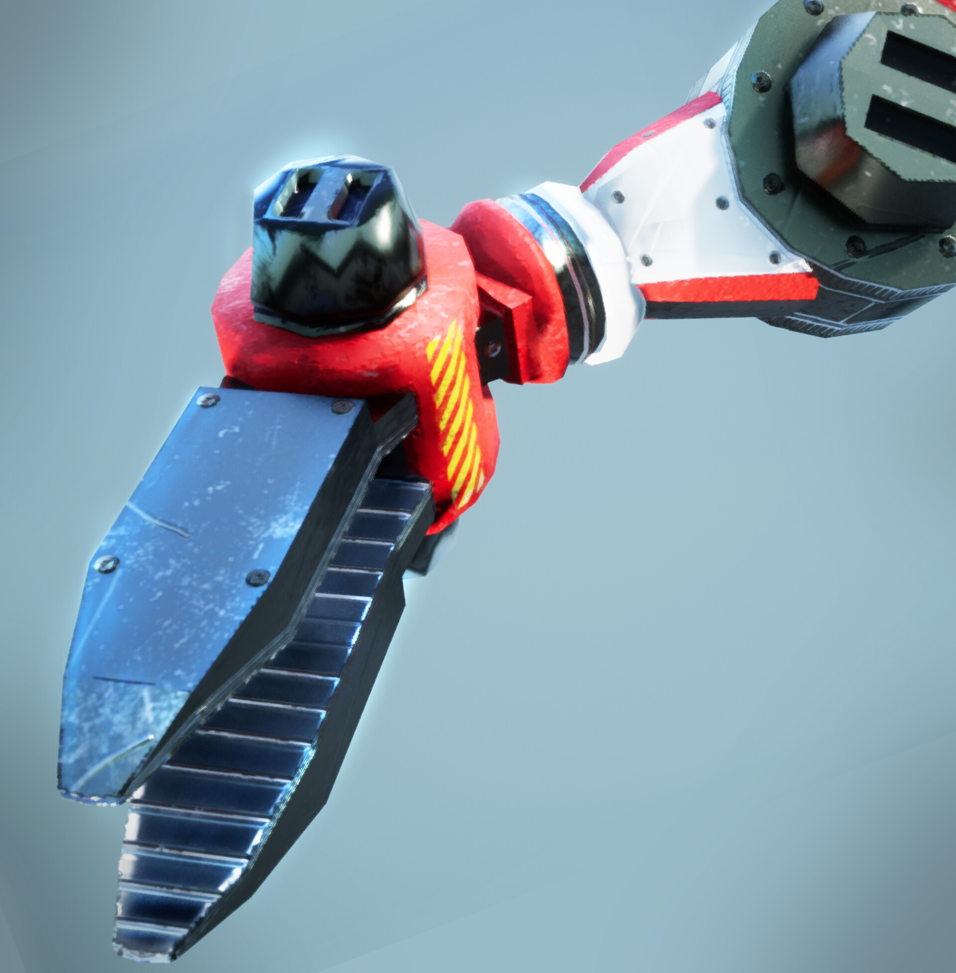 ArtStation - Mechanical Arm - Fully Rigged