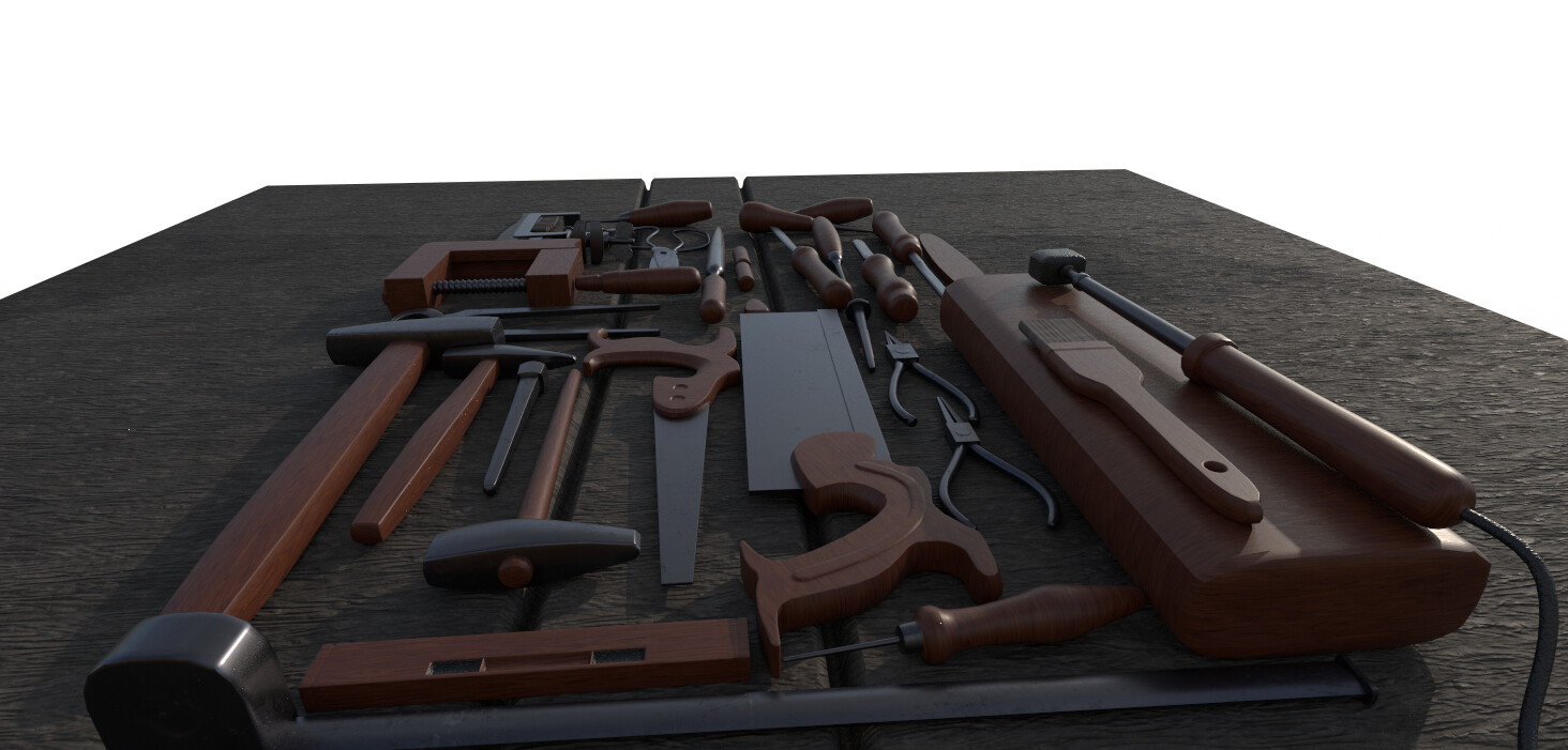 ArtStation - Tool Collection 3D Models