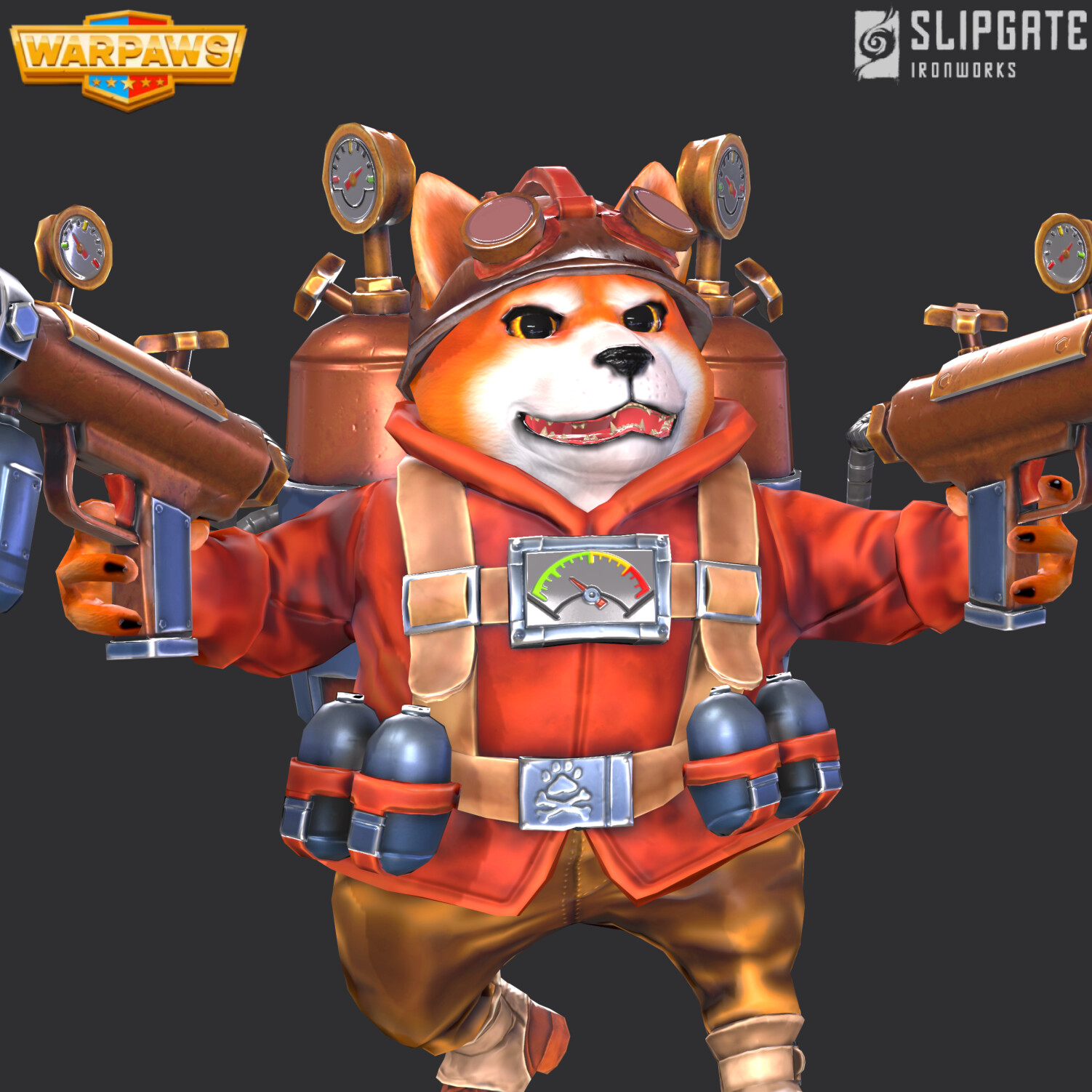 ArtStation - Dog Pyro