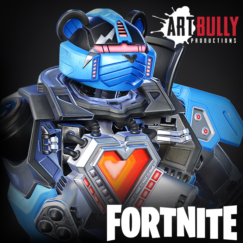 ArtStation - Fortnite - Collision Event - Mech & Environment