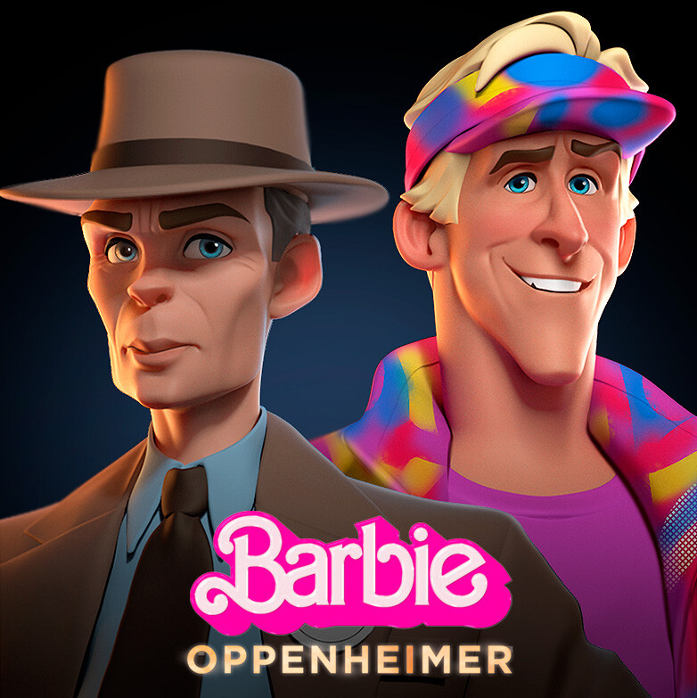 ArtStation - Barbie & Oppenheimer