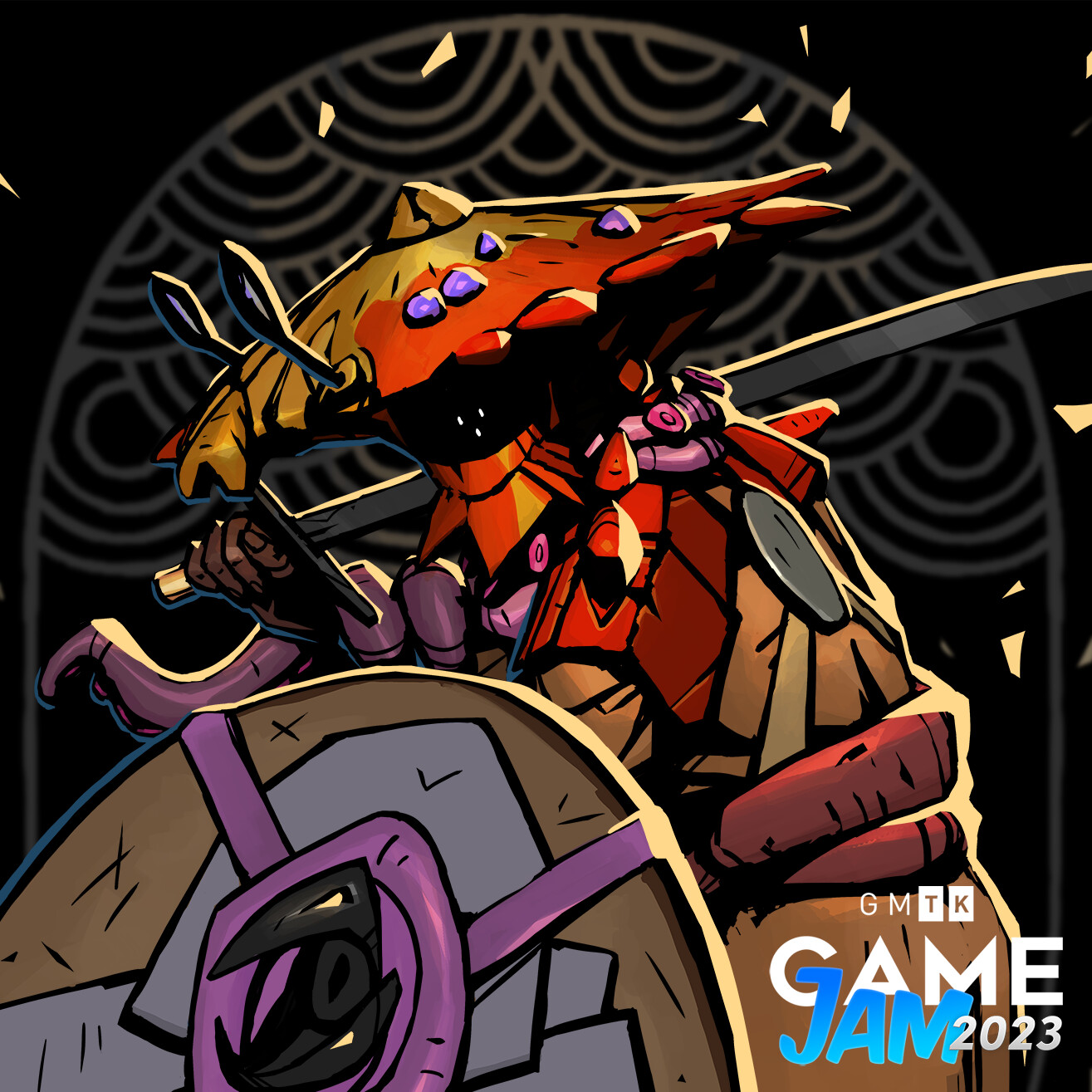 ArtStation - GMTK 2023 - FIGHT BOSS (Crab Hero)