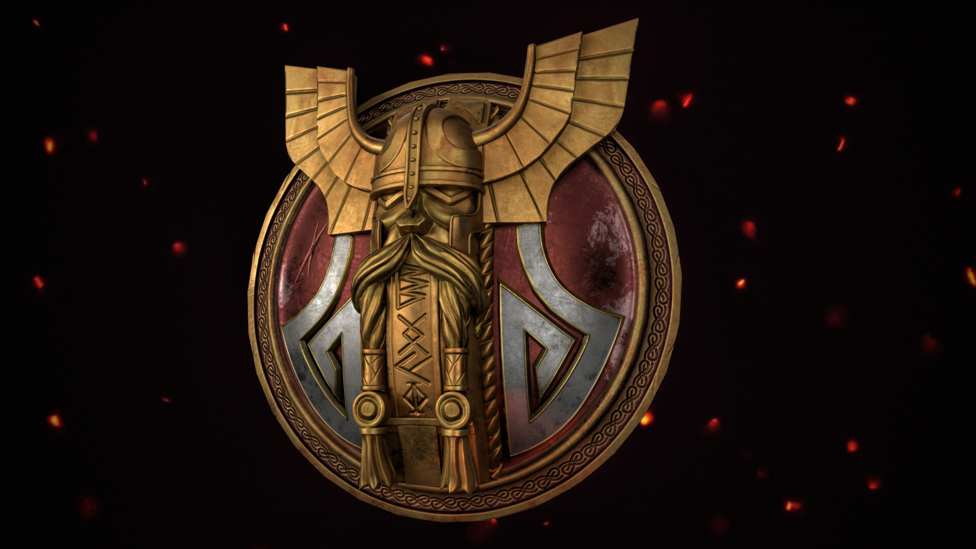 ArtStation - Dwarven Shield