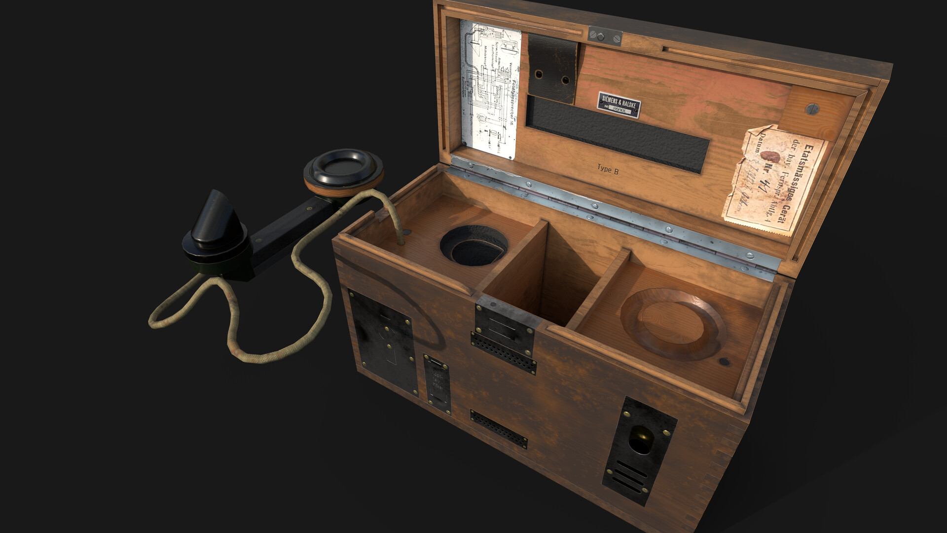 ArtStation - Field Telephone