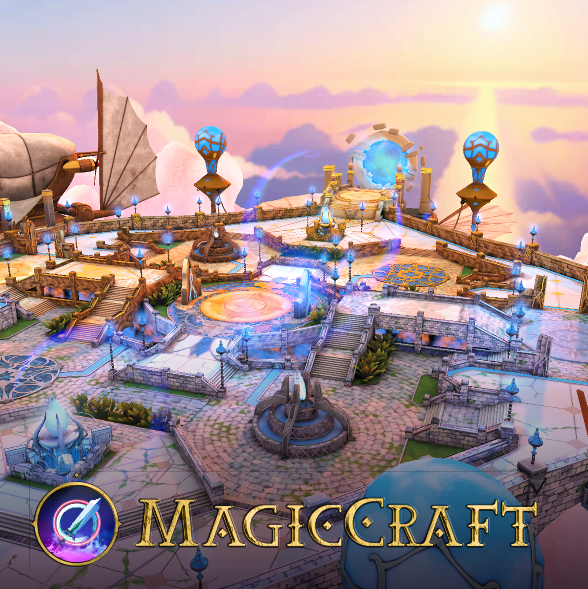 ArtStation - Map 'Sky City'