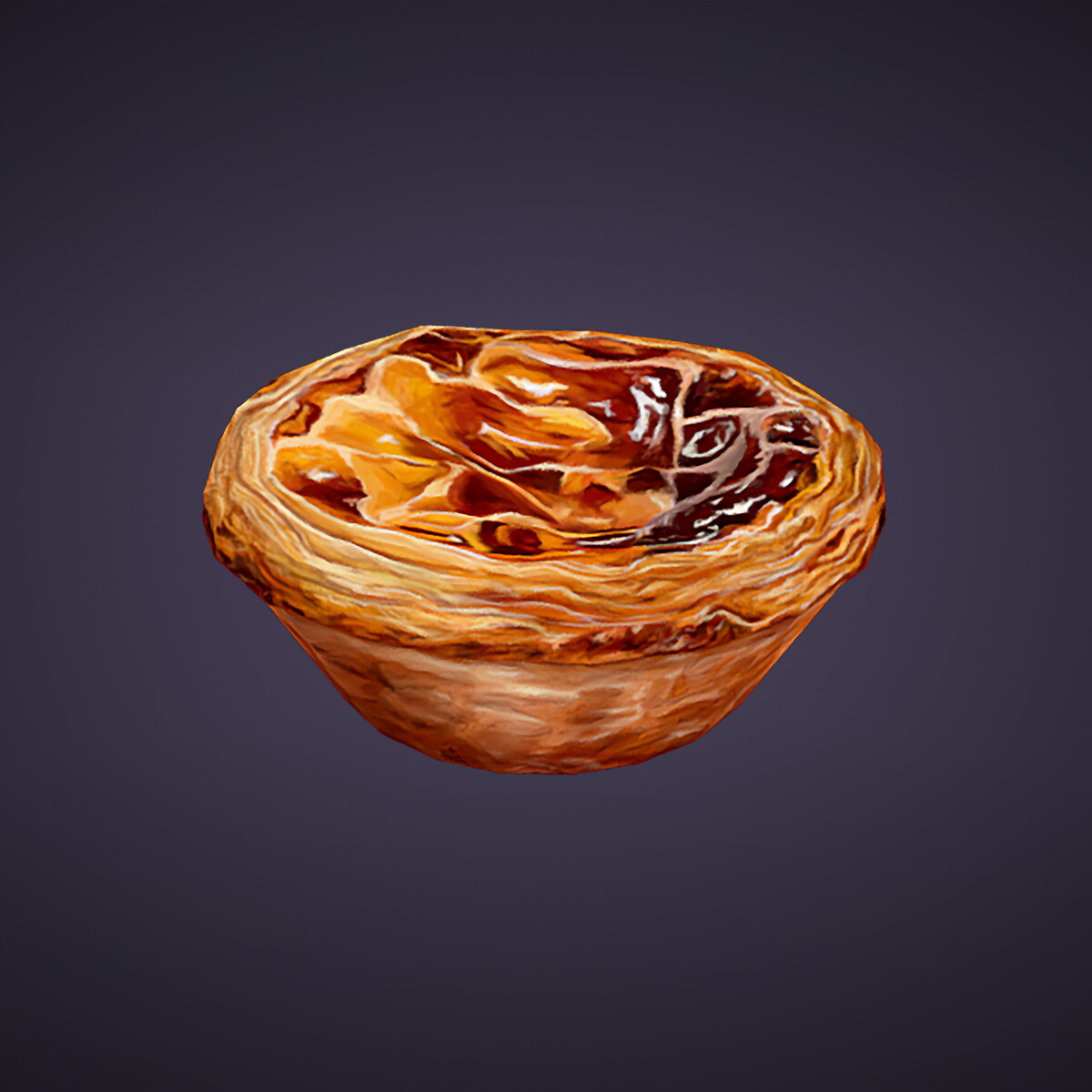 ArtStation - Pastel de Nata - Portuguese Custard Tart