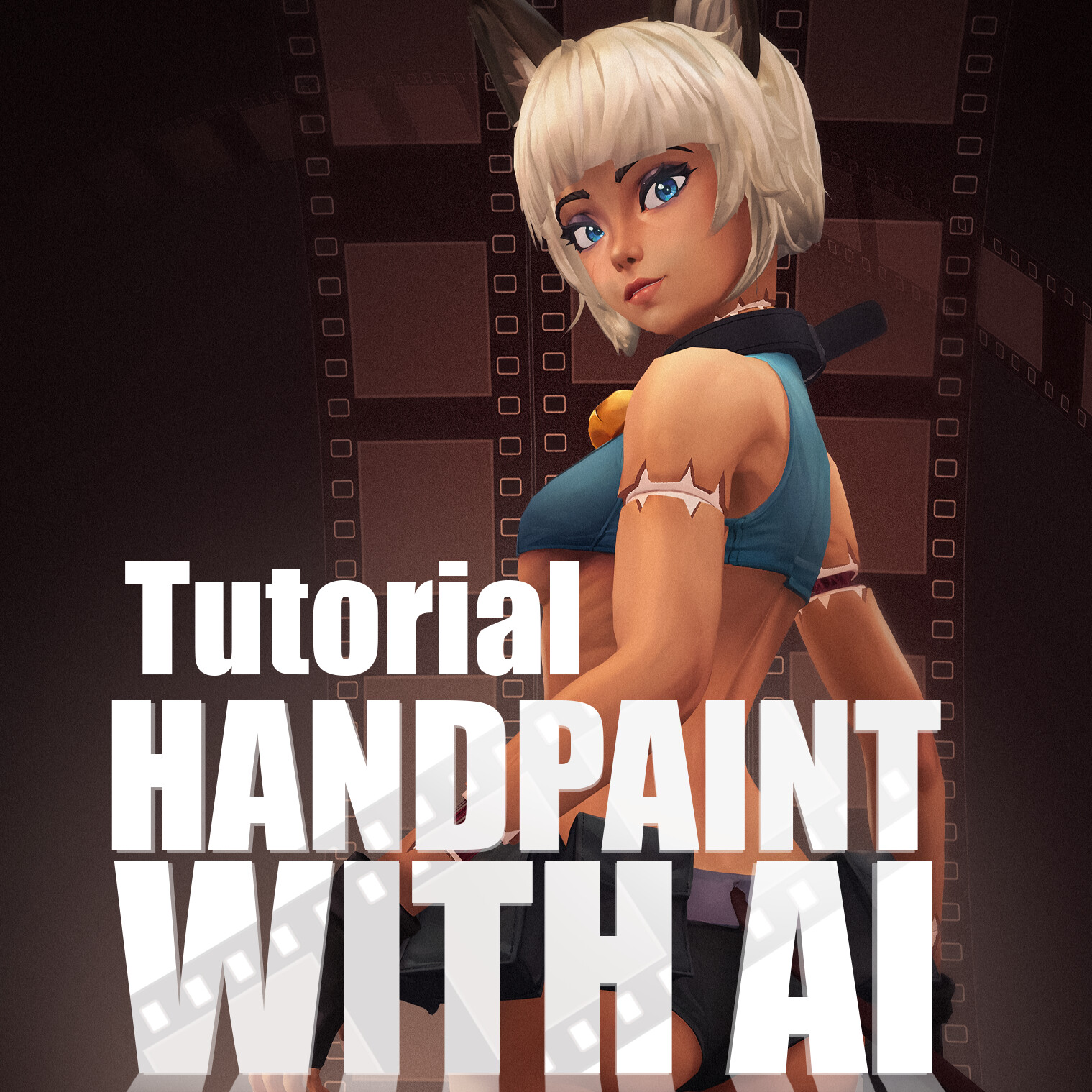 ArtStation - Tutorial - HandPaint with AI