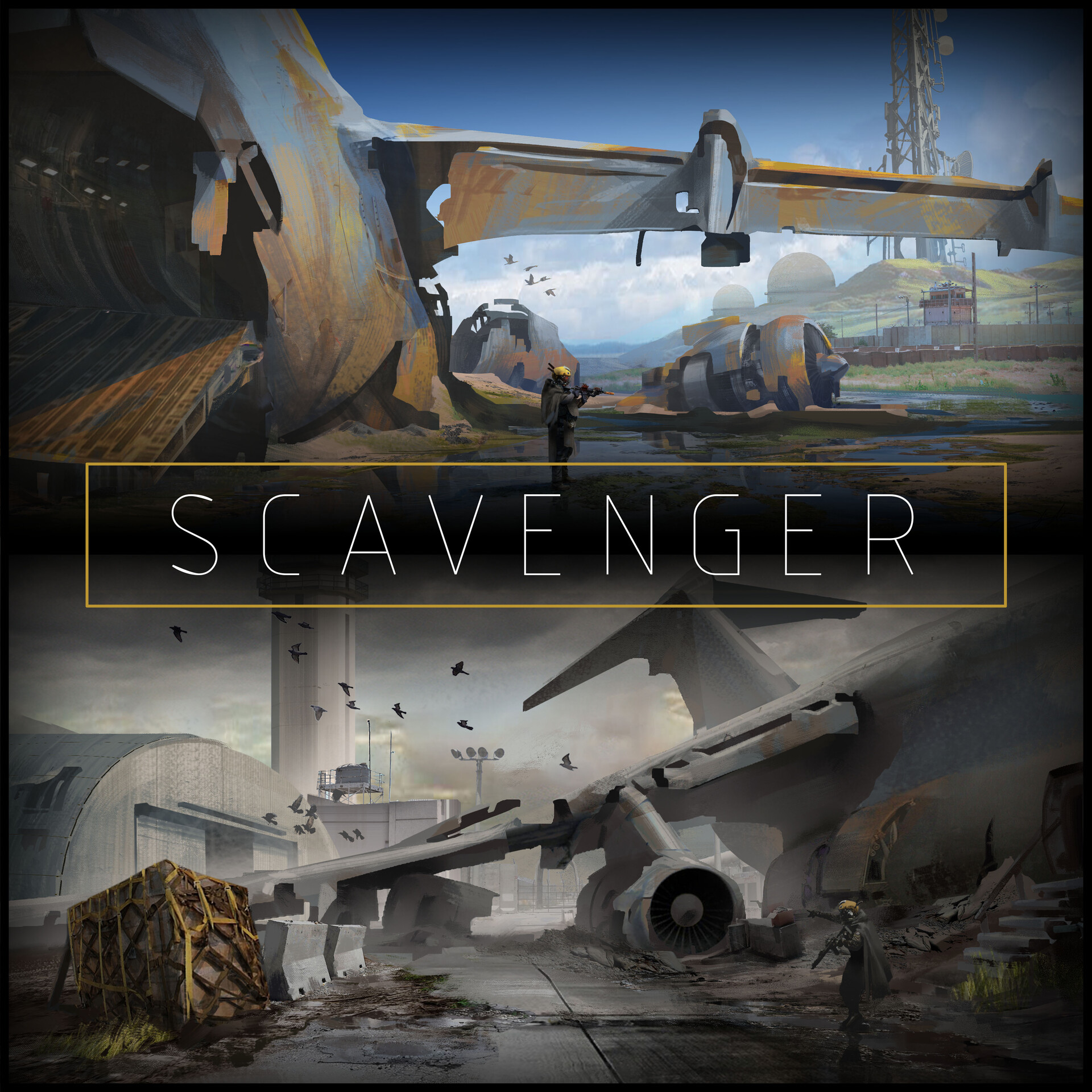 ArtStation - Scavenger-Environment Concept