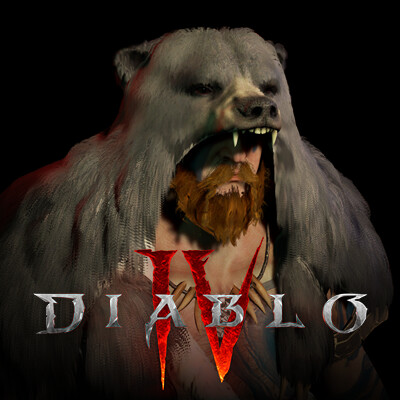 ArtStation - Diablo IV - Bear Tribe Chieftain
