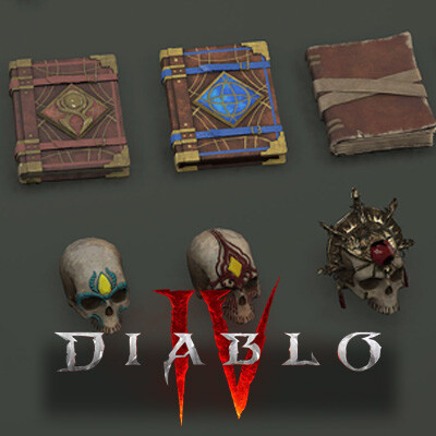 ArtStation - Diablo IV Props