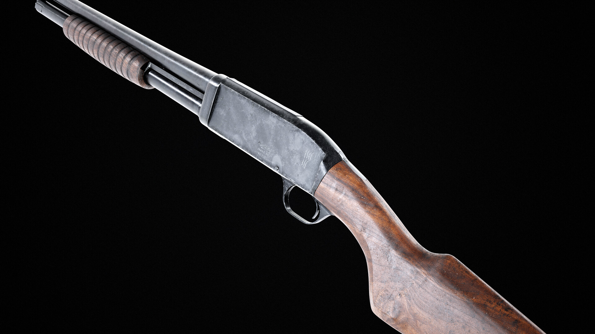 ArtStation - Remington Model 10 Shotgun