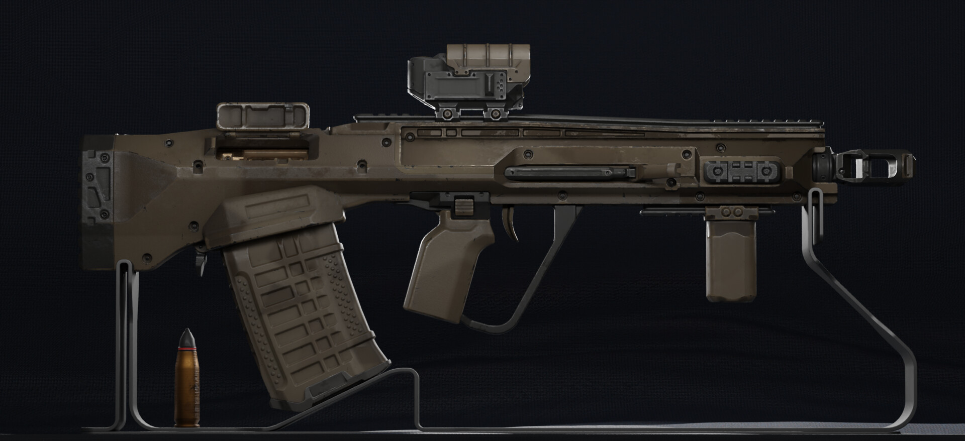 ArtStation - 23x96mm_BM_Rifle
