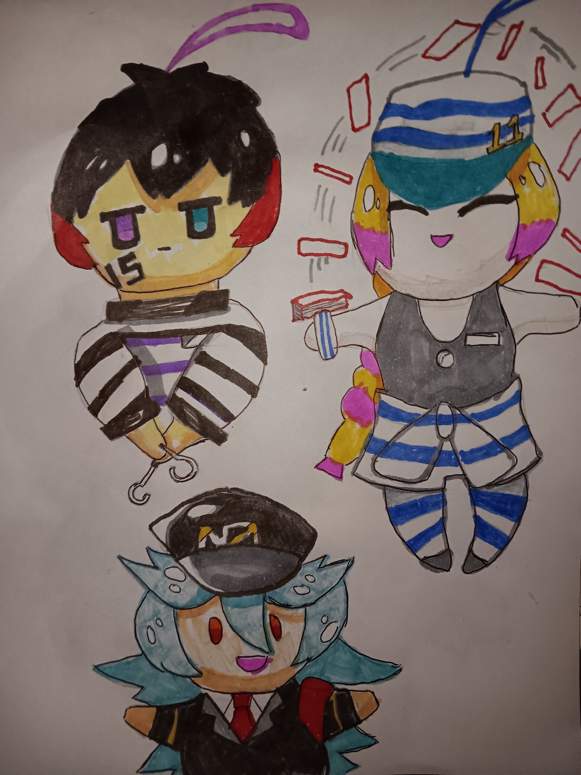 Autumn Taylor - Here's my NANBAKA plushies and inspired backgrounds
