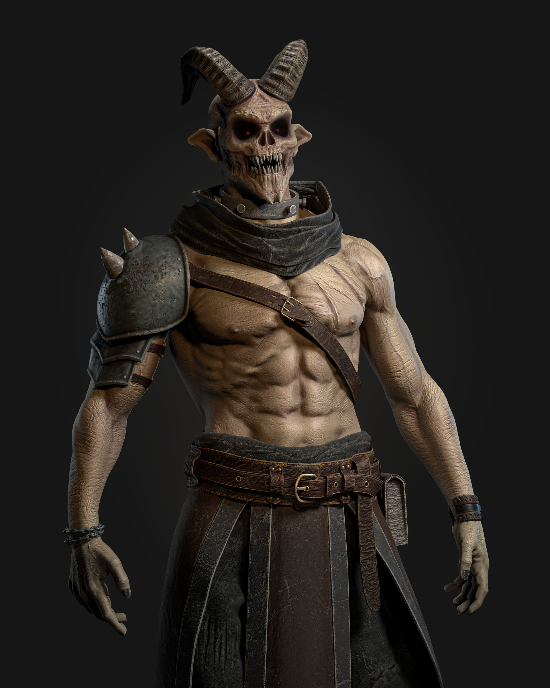 ArtStation - D'Rak - Demon Concept