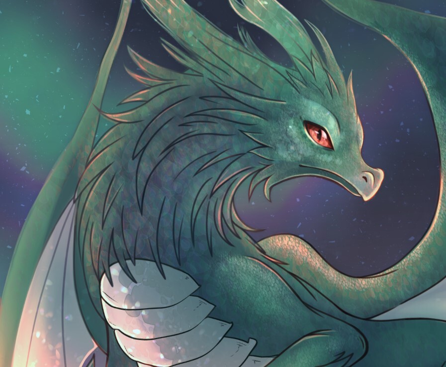 ArtStation - Aurora Dragon