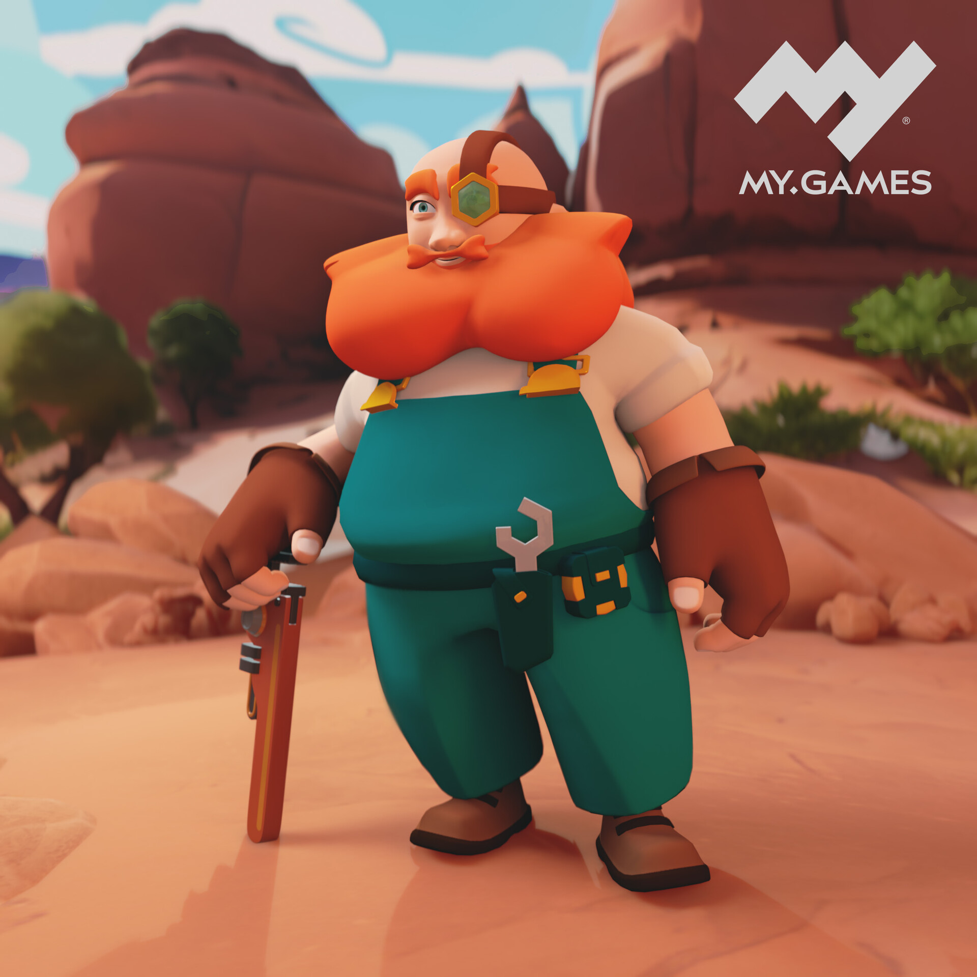 ArtStation - Engineer from Rush Royale