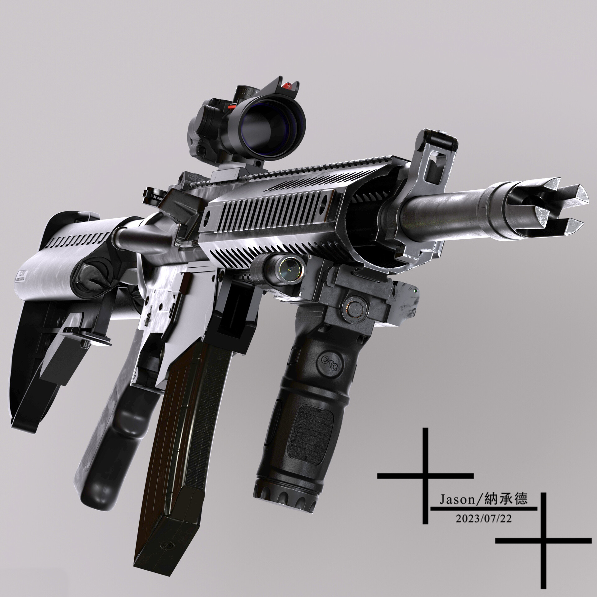ArtStation - Colt CK901 Assault Rifle