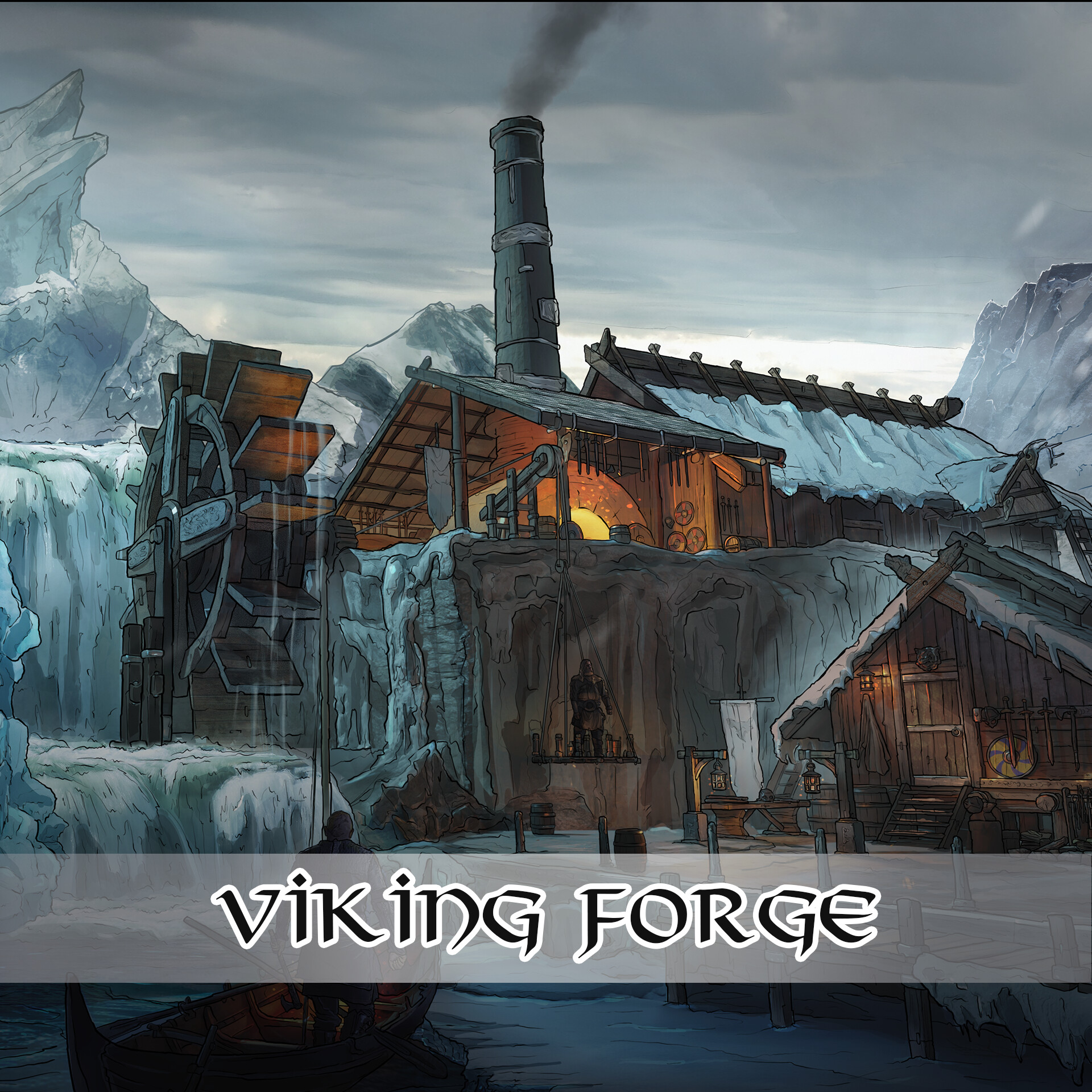 ArtStation - The Viking Forge