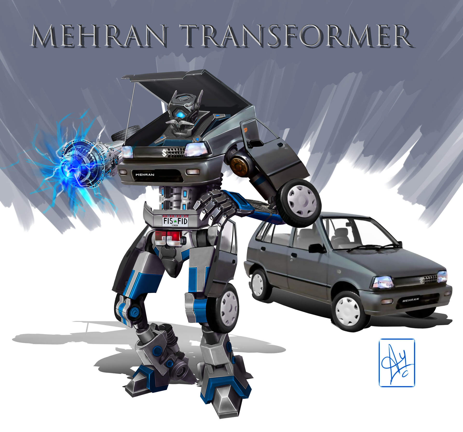 ArtStation - Mehran Transformer!