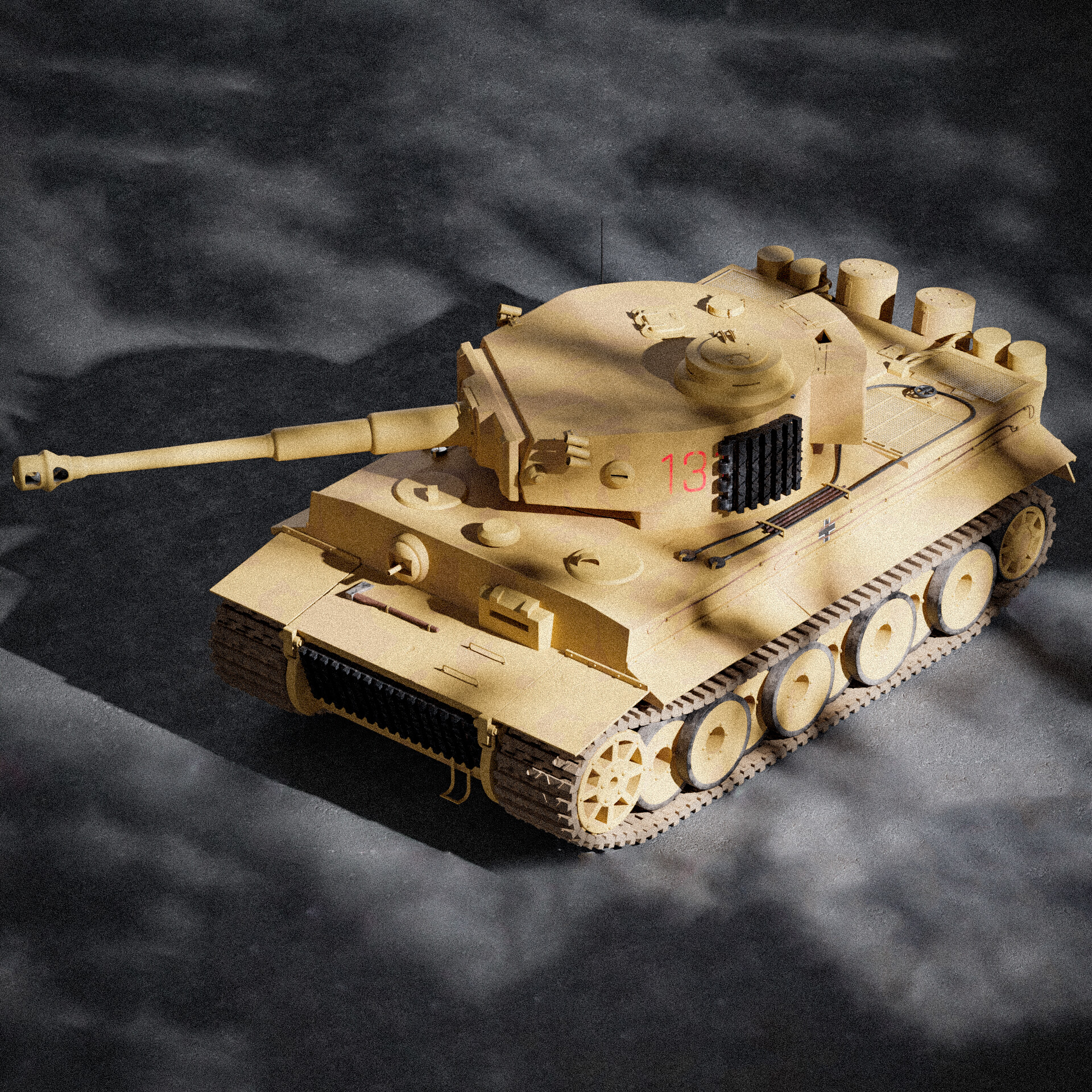 ArtStation - Tiger Tank