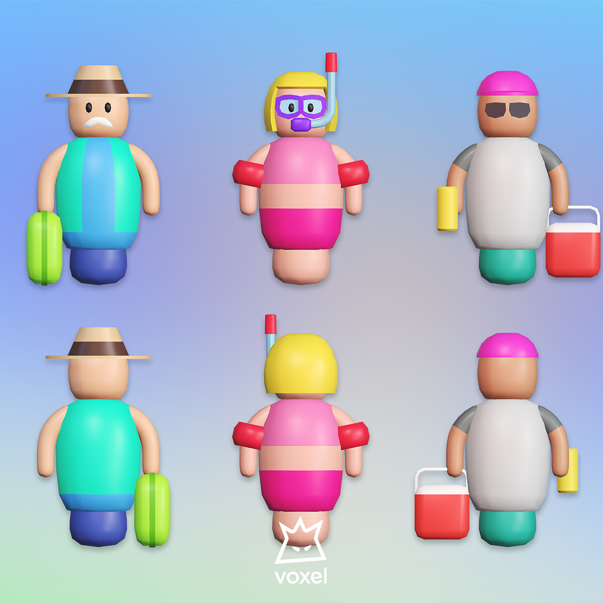 ArtStation - Mobile Game Characters