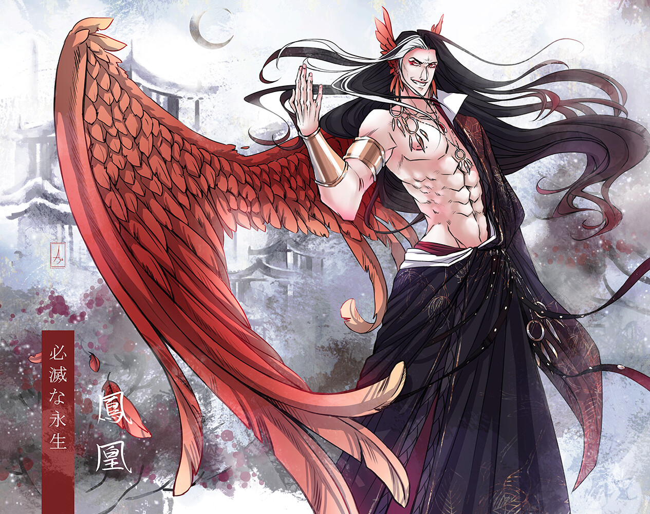 ArtStation - The poem of Sacred Demons (Thousand Autumns AU)