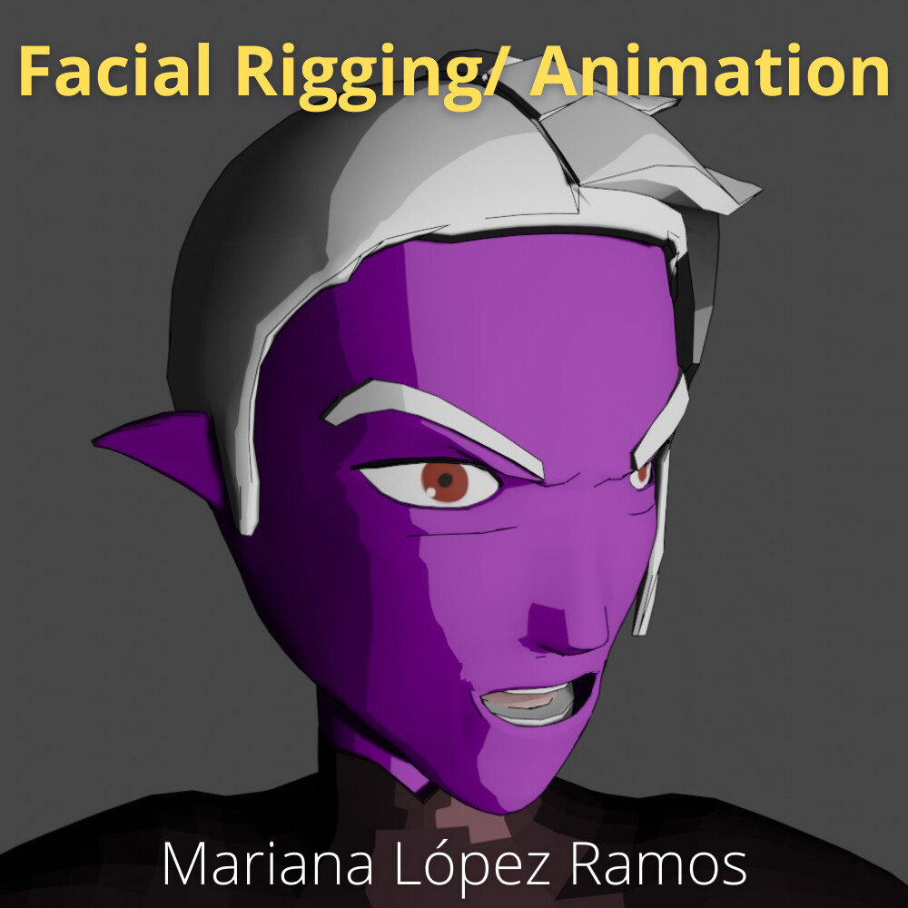 ArtStation - Facial Rig and animation