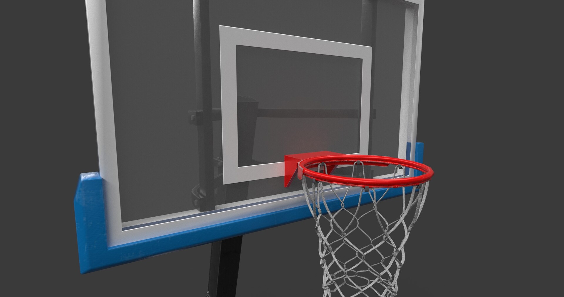 ArtStation - Basketball basket - 3D Asset