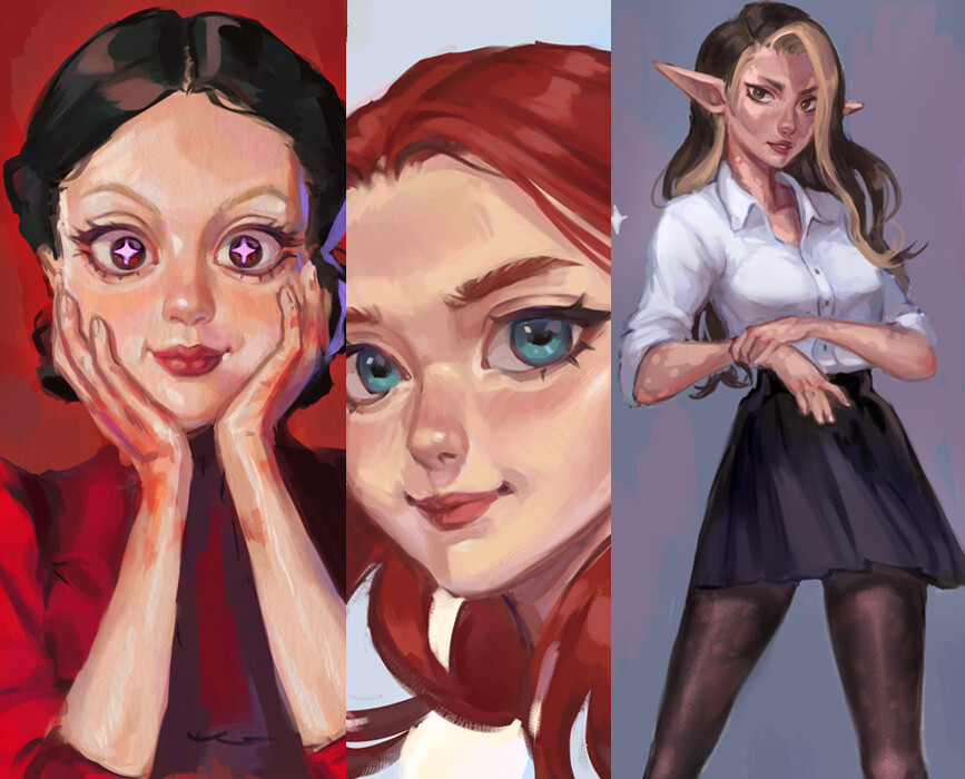 ArtStation - Commissions Pack