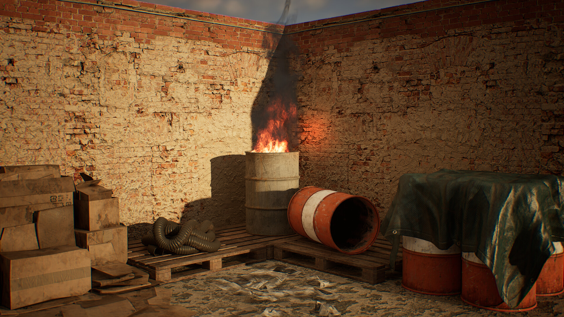 ArtStation - Real-time Barrel Fire