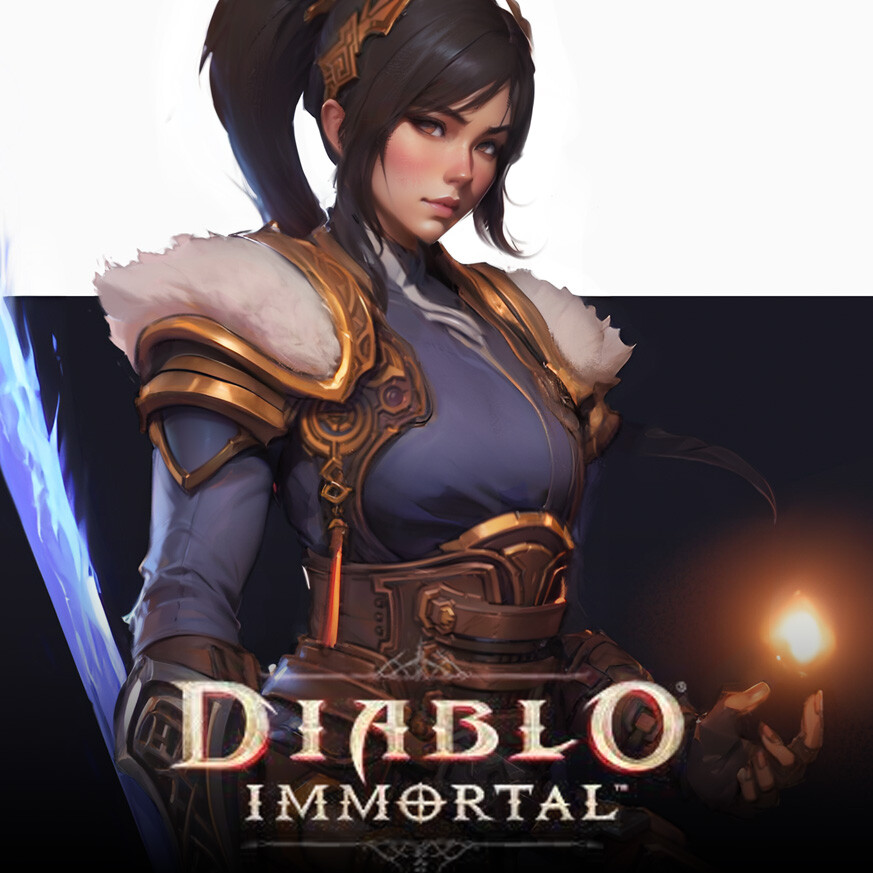 ArtStation - Diablo Immortal NPC Jin