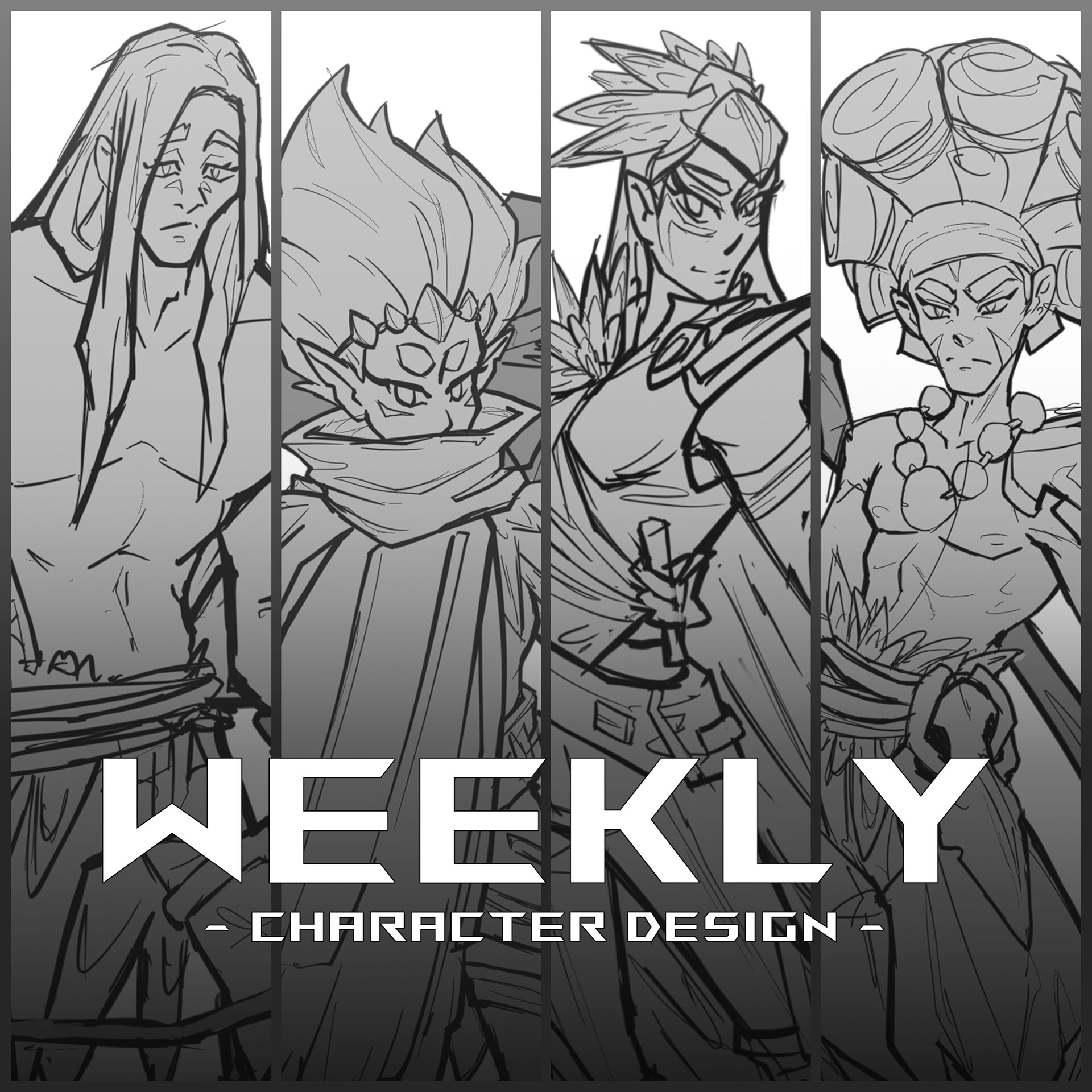 ArtStation - Weekly - character design 01