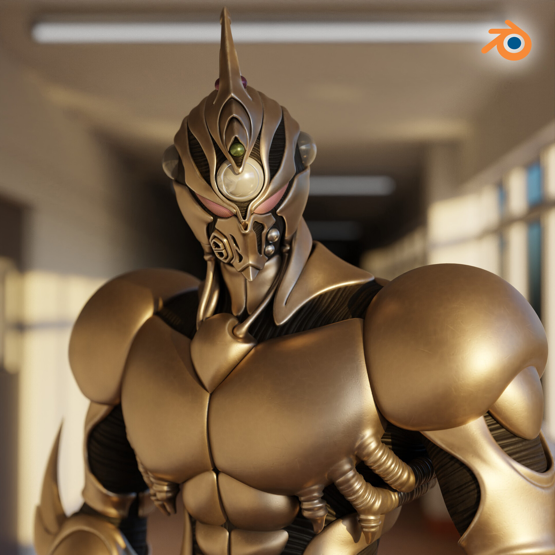 ArtStation - Guyver II (3D model)