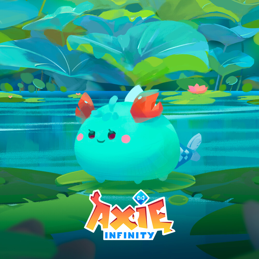 ArtStation - Aquatic Axie Art