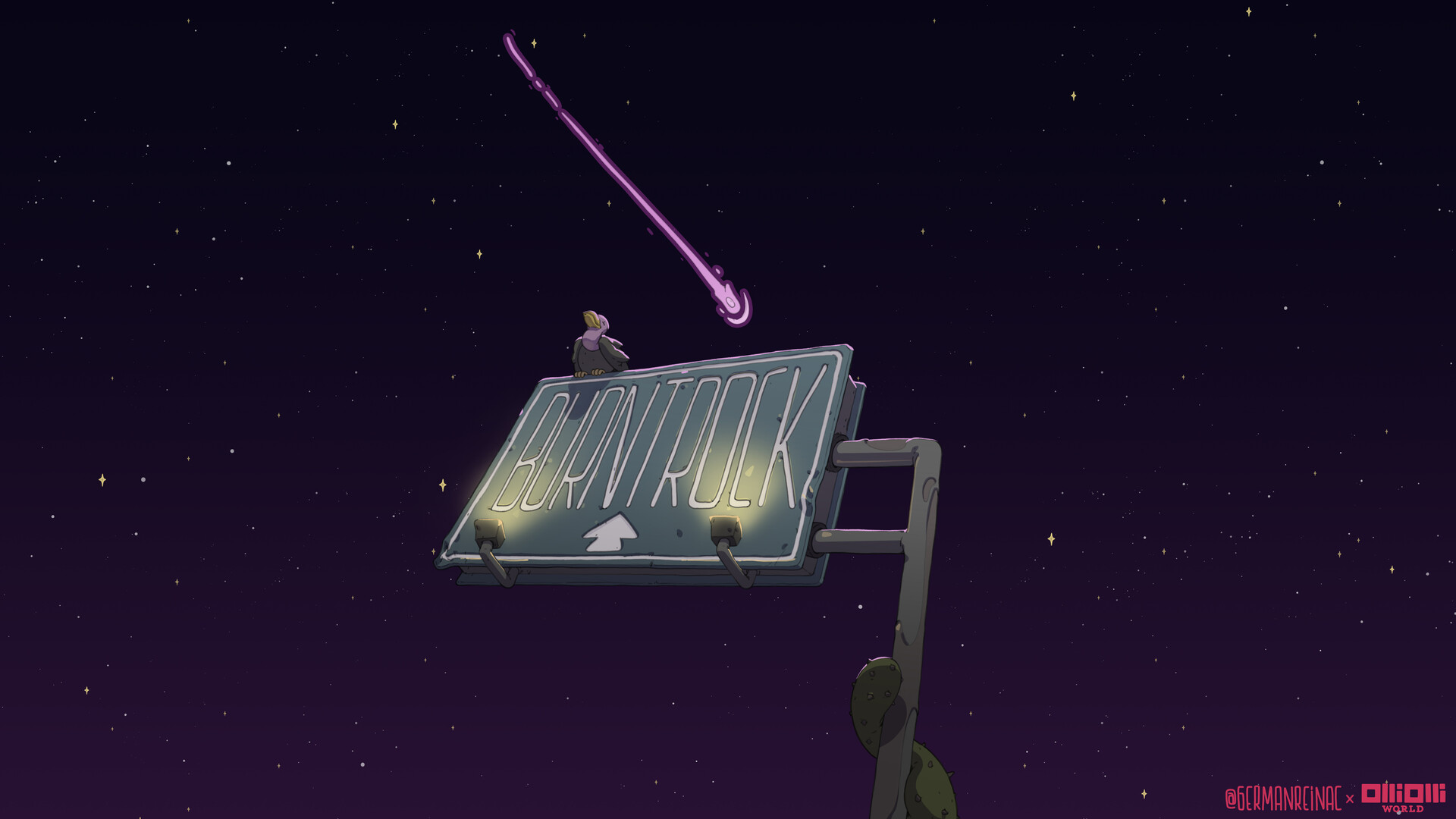 ArtStation - OlliOlli World - Void Riders Animatic