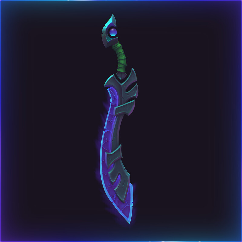 ArtStation - Stylized Moon Weapon