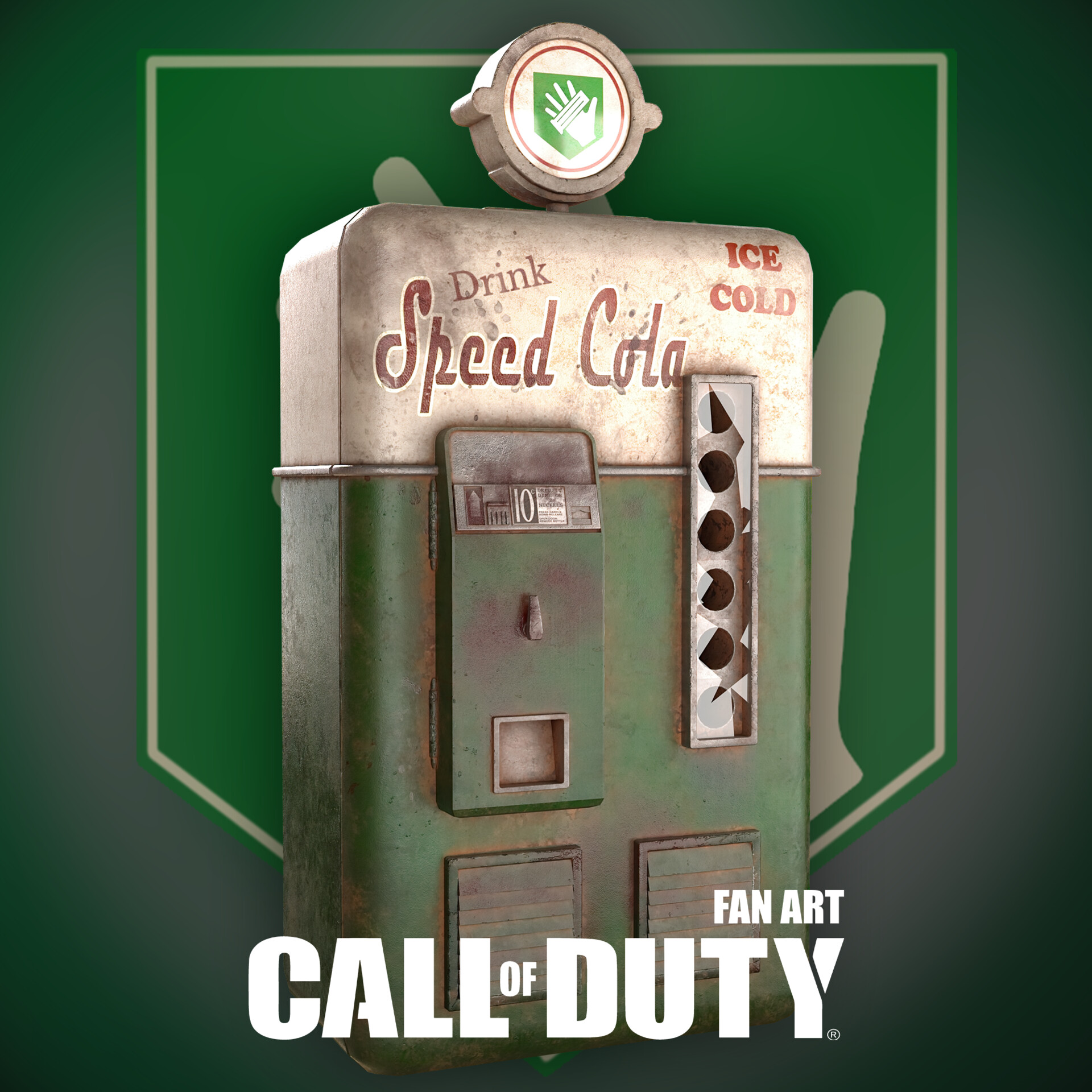 ArtStation - SPEEDCOLA - CALL OF DUTY Fan Art