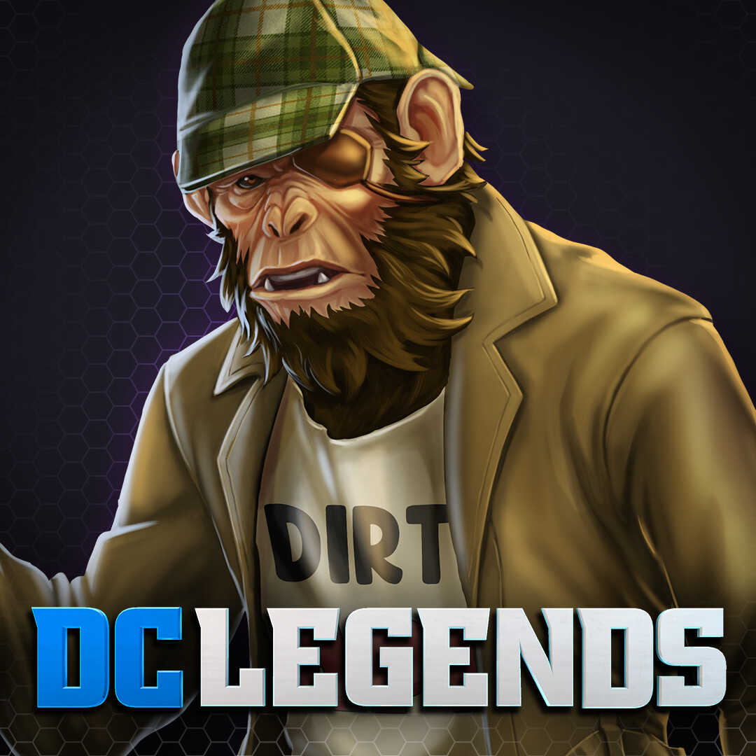 ArtStation - DC Legends Detective Chimp Concept Art