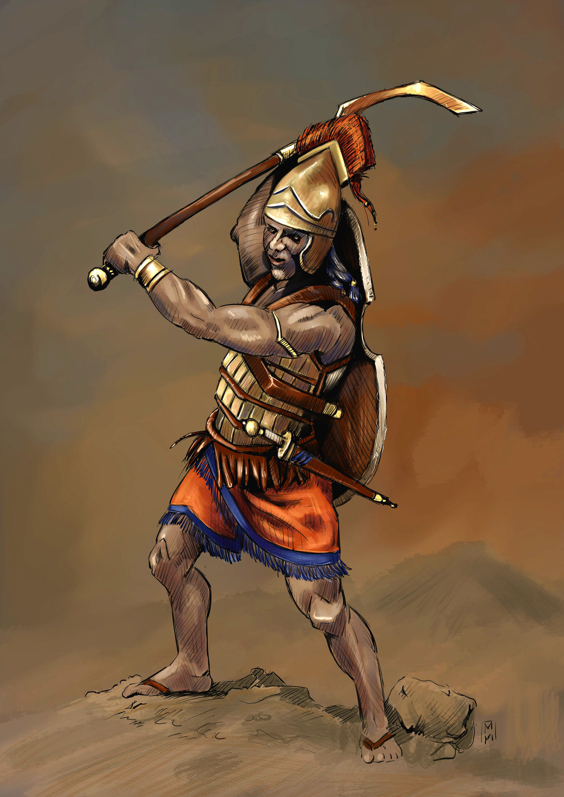 ArtStation - Bronze Age Infantry