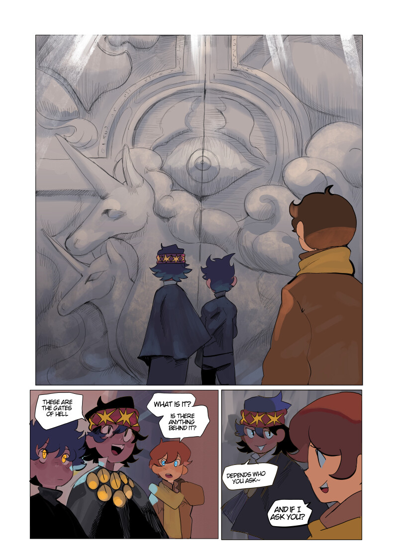 ArtStation - Sample Pages from WanderingCastle.net